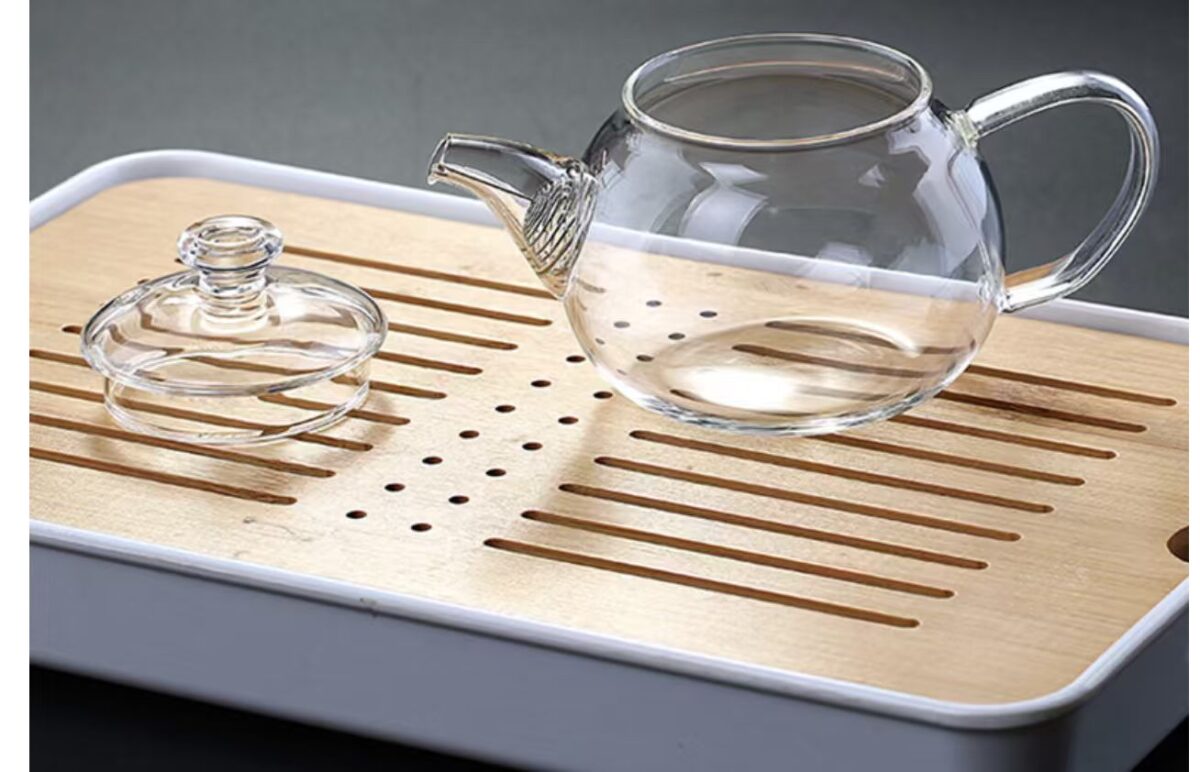 280ml Glass Teapot with spring filter • iTea
